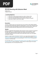 Advance Steel Model in Pure AutoCAD | PDF | Auto Cad | Autodesk
