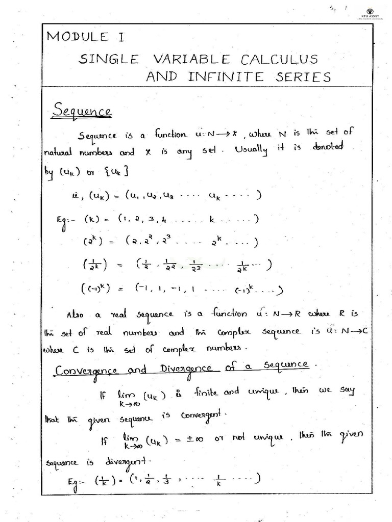 Calculus Module 1 Pdf 