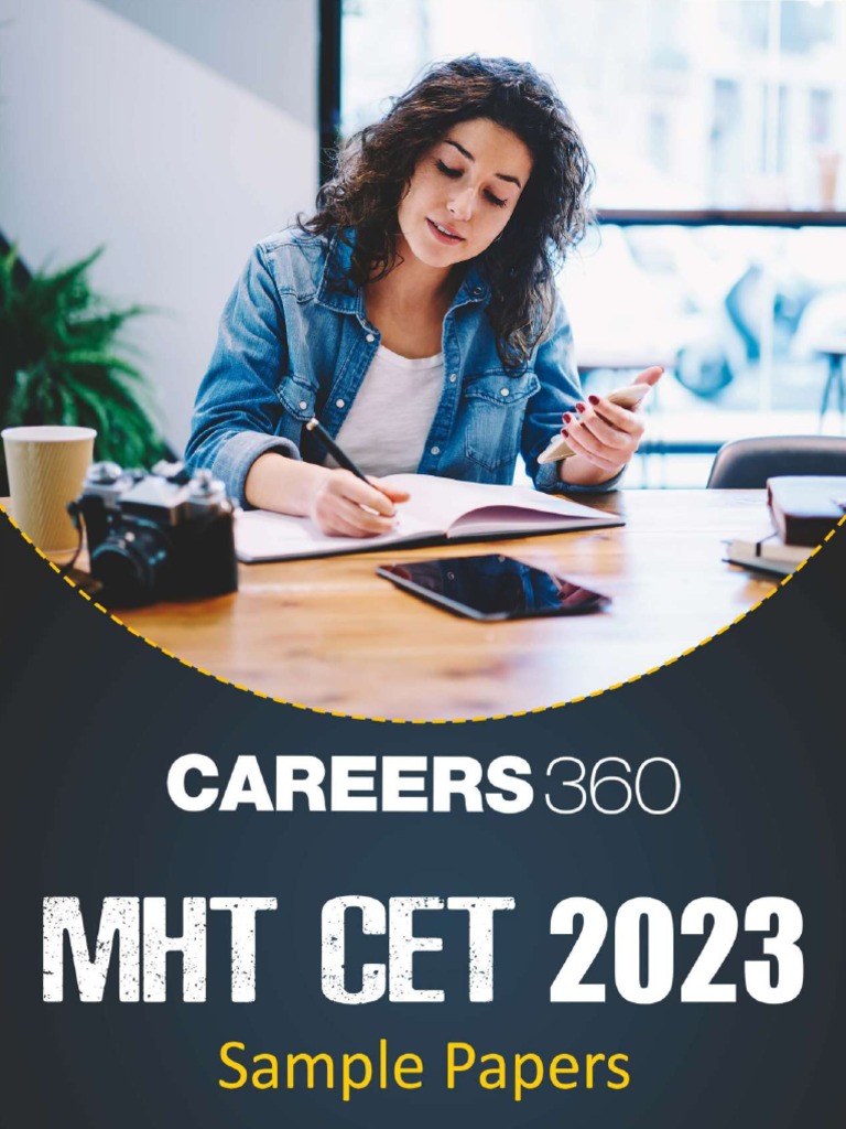 MHT - CET 2023 Sample Papers | PDF | Atomic Orbital | Magnetic Field