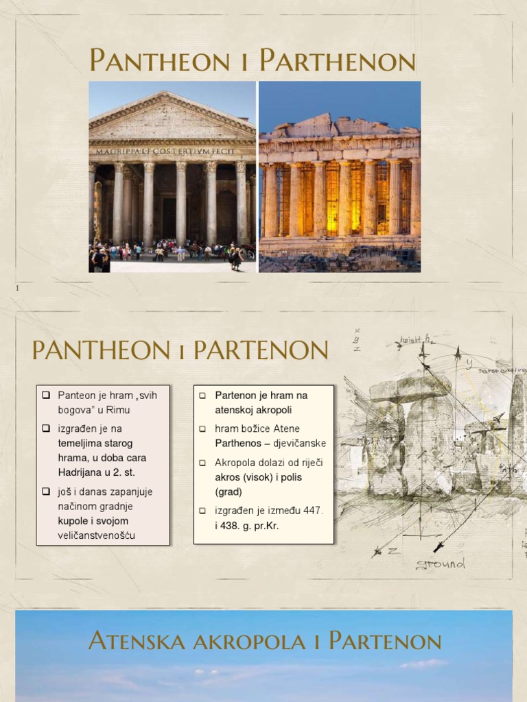 Partenon I Panteon | PDF