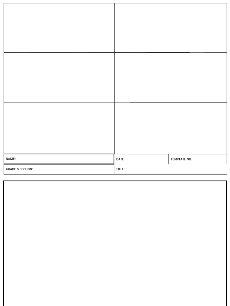Drawing Template | PDF