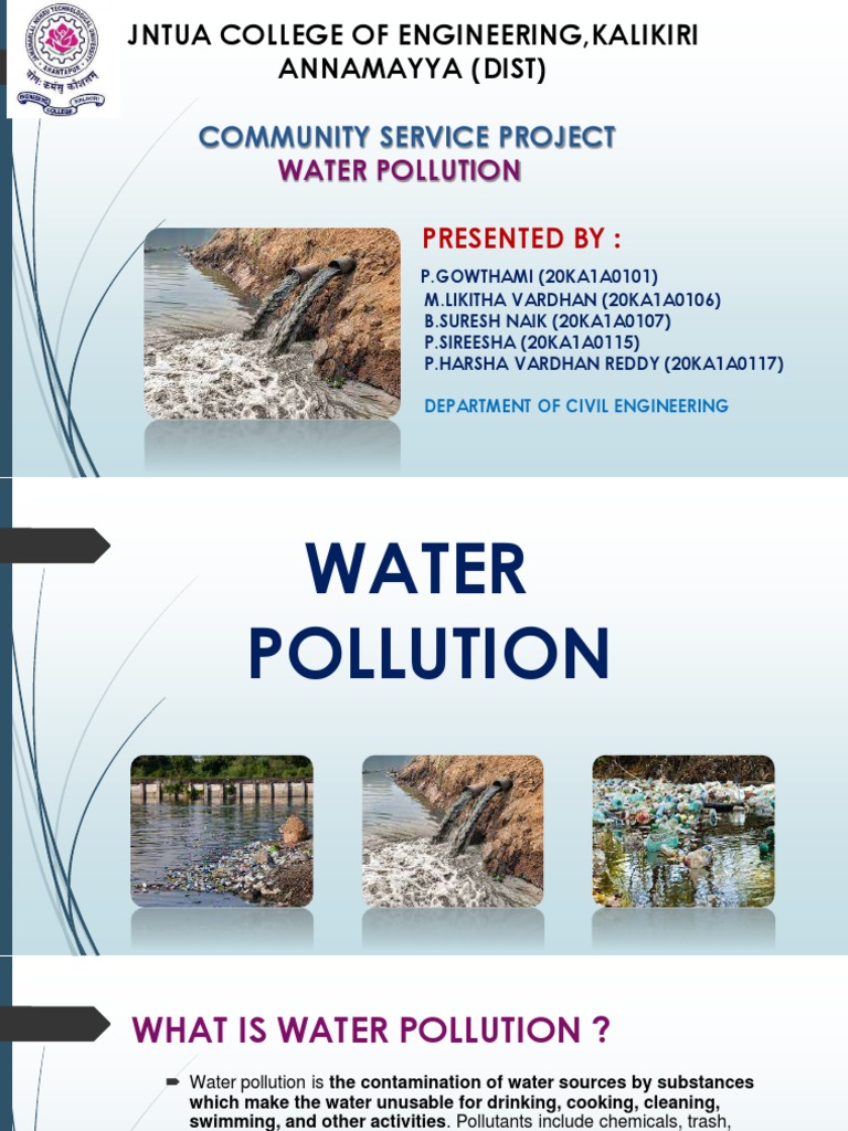 Water Pollution | PDF | Water Pollution | Groundwater