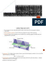 UV Visible Spectroscopy Notes | PDF | Chromophore | Ultraviolet–Visible ...