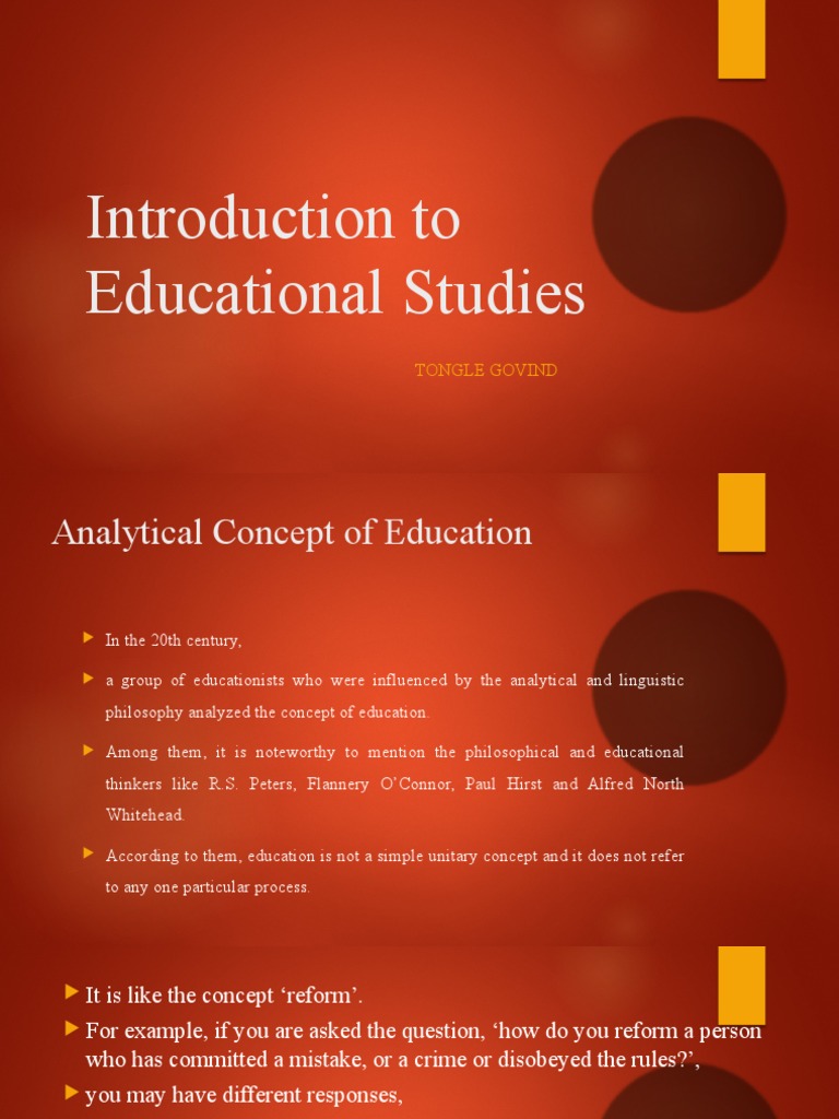 Introduction To Educational Studies | PDF | Cognition