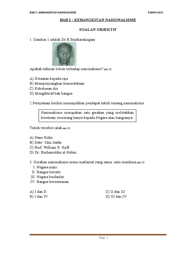 Bab 2 Sejarah T4 | PDF