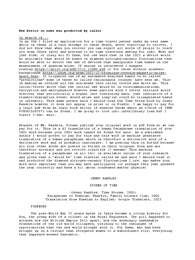 Time Storm 2002 | PDF | Unidentified Flying Object | Evidence