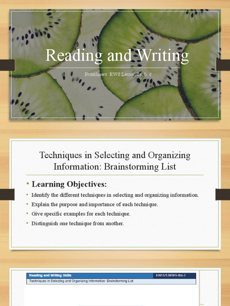 Frontlearners RWS Lesson 2ab.c 1 | PDF | Computers