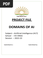 Practical File Artificial Intelligence Class 10 For 2023-24 | PDF ...