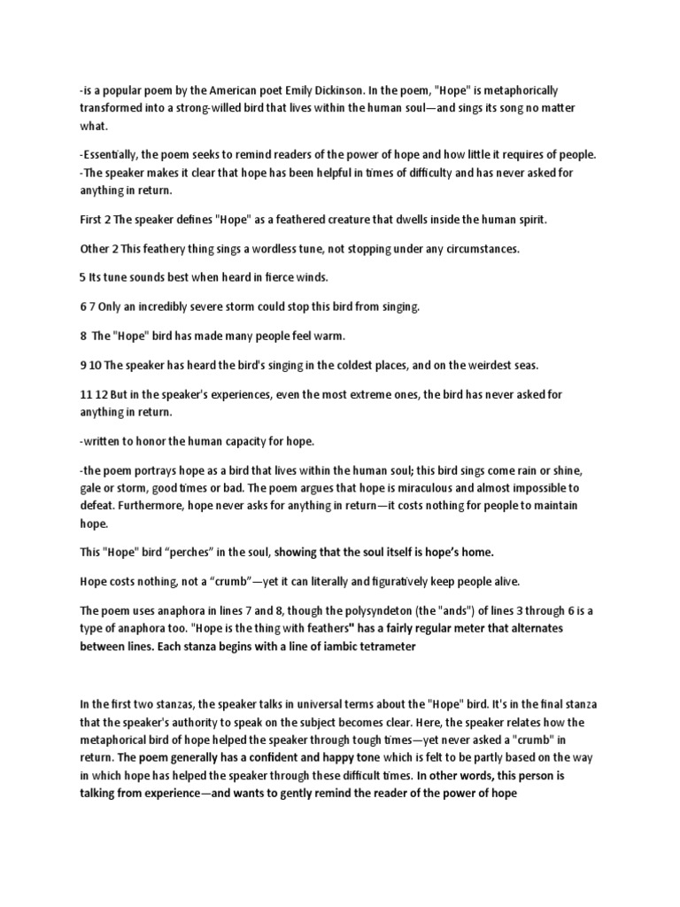 The American Poet Emily Dickinson | PDF | Poetry | Emily Dickinson