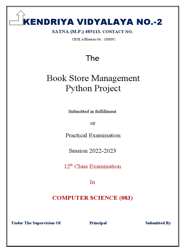 CS Project Work | PDF | Graphical User Interfaces | Databases CS Project Work | PDF | Graphical User Interfaces | Databases