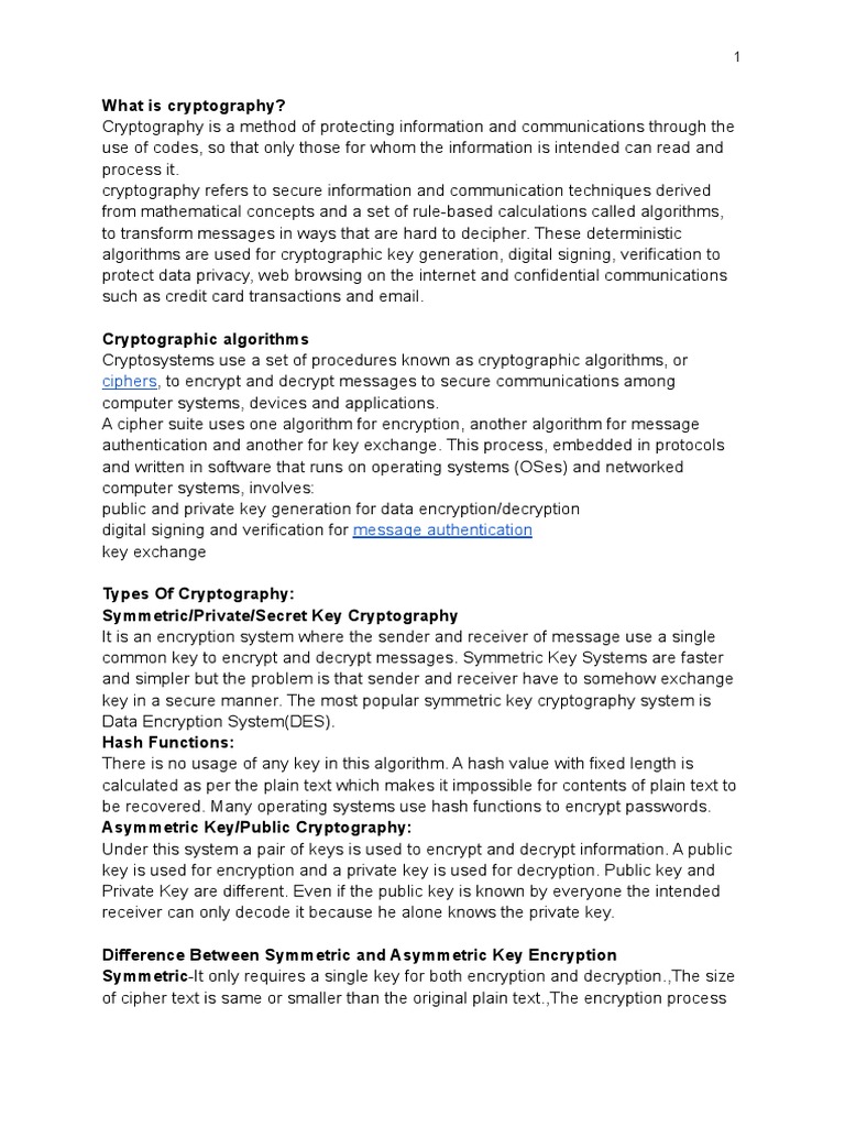 Crypto | PDF | Cryptography | Public Key Cryptography