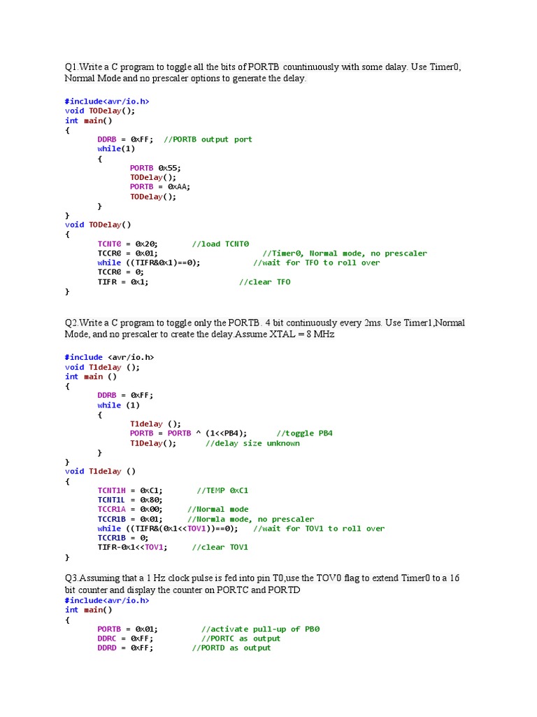 AVR Week 4 Challenge | PDF AVR Week 4 Challenge | PDF