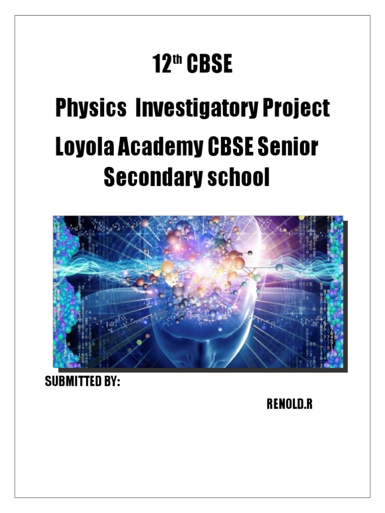 Physics Project 1 | PDF