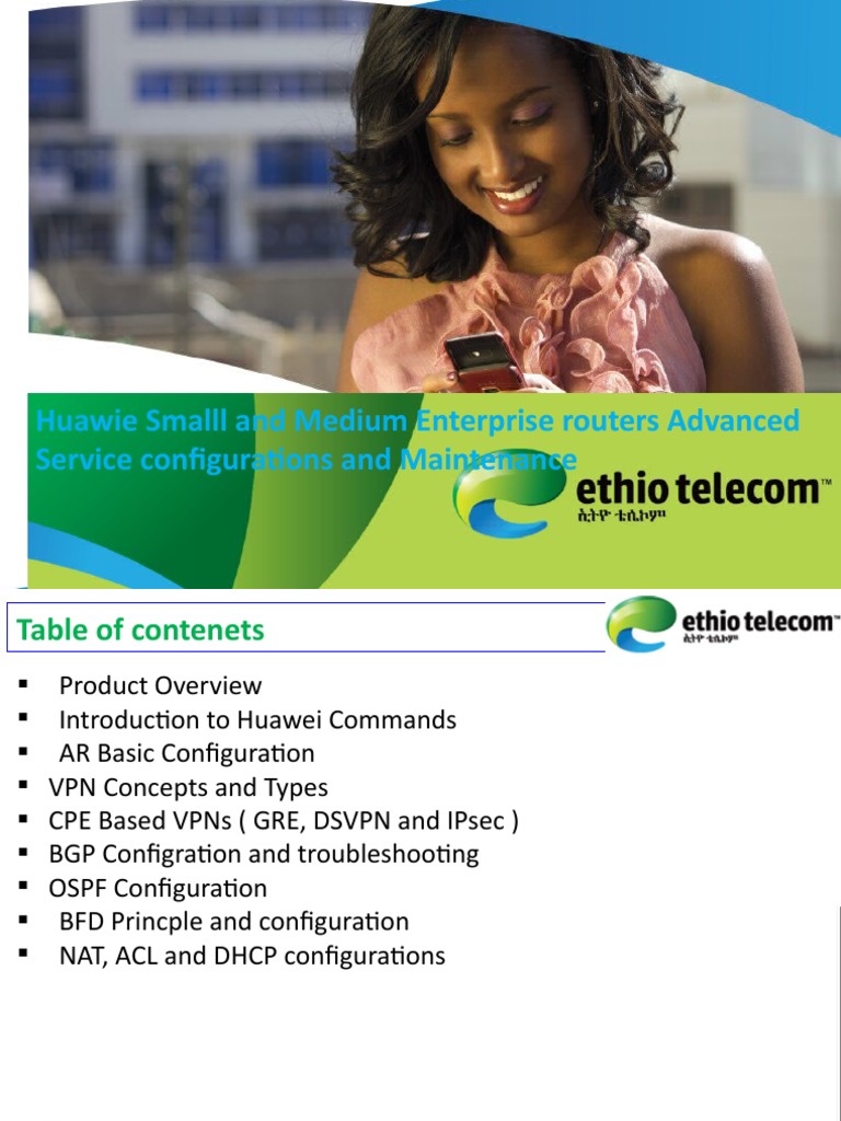 Huawei Router Configuration Guide | PDF | Virtual Private Network ...
