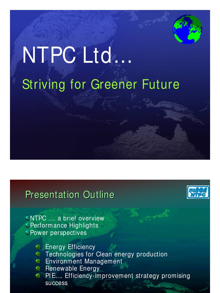 NTPC Ltd: Profile and Performance Insights | PDF | Renewable Energy ...