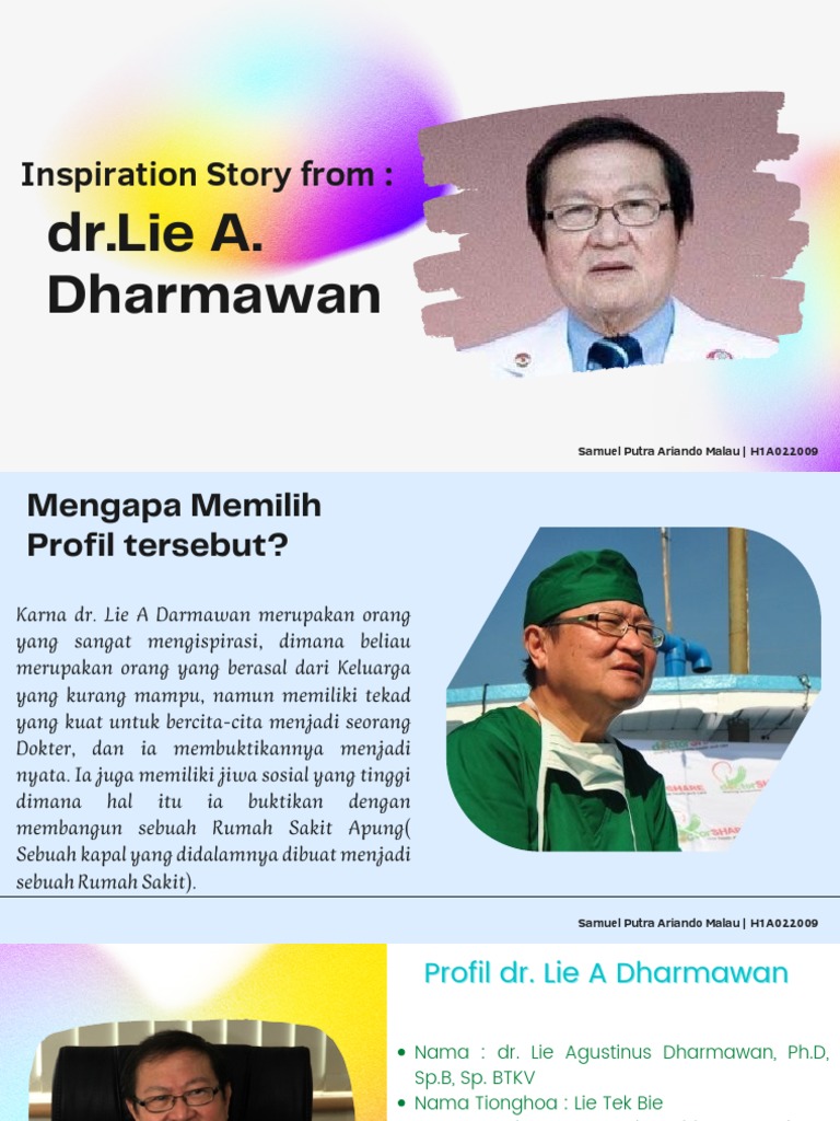 Dr. Lie A. Dharmawan | PDF