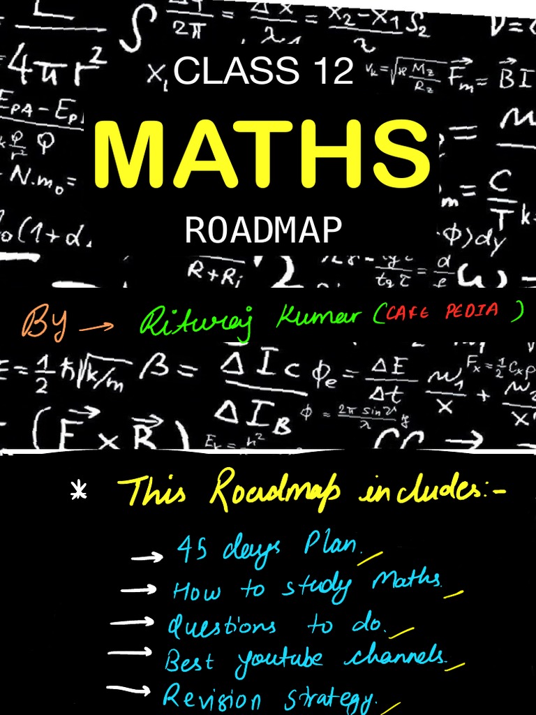 MAths Roadmap | PDF | Mathematics | Functional Analysis