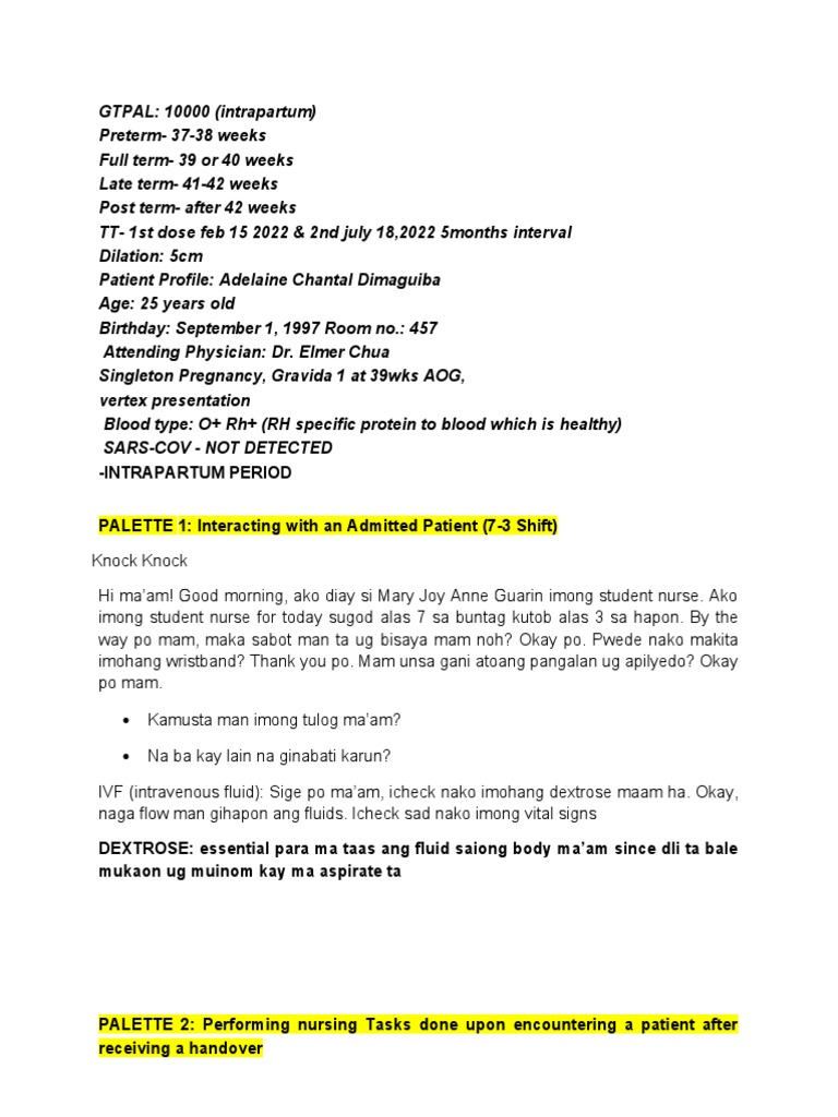 Final Najud Simulation Script | PDF | Childbirth | Diseases And Disorders