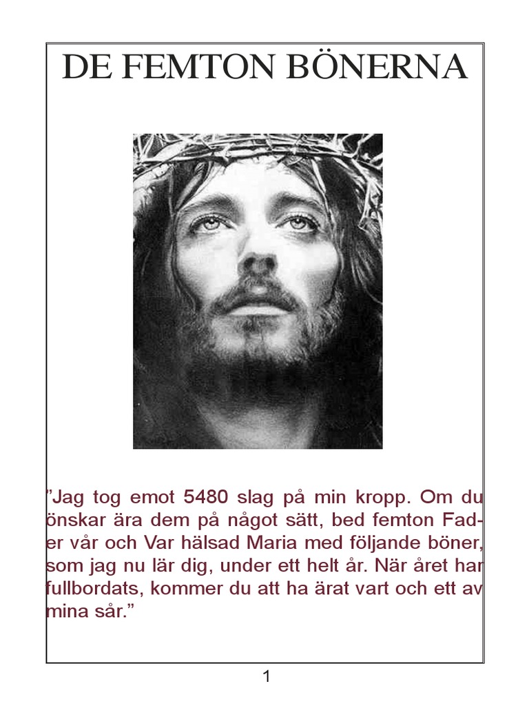 Birgittas, DE FEMTON BÖNERNA | PDF