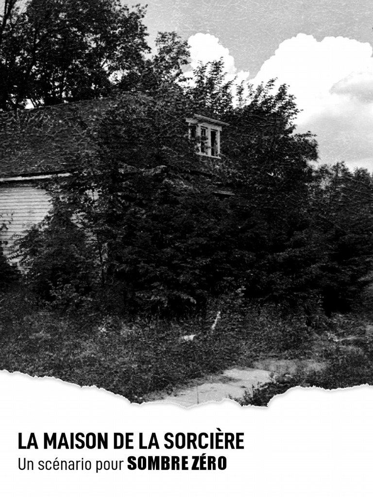 La Maison de la Sorcière : Scénario JDR | PDF