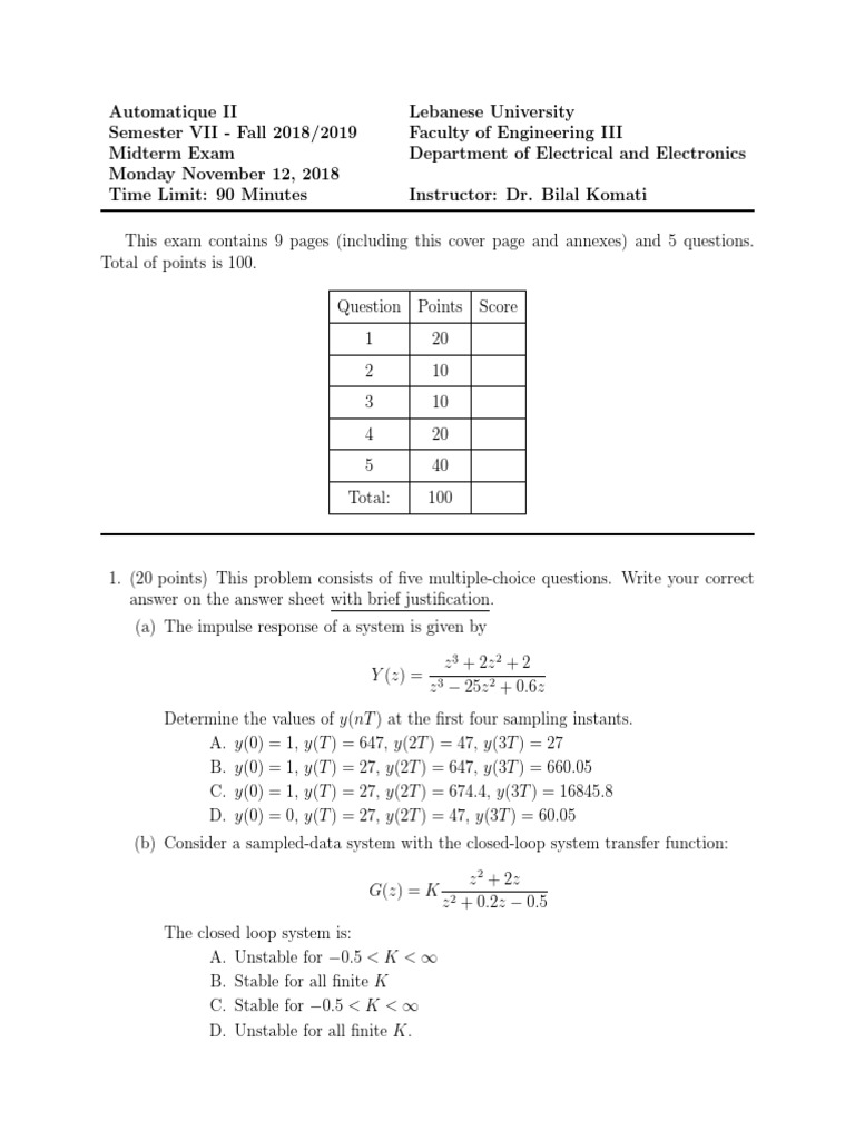 2018 en | PDF | Control Theory | Cybernetics