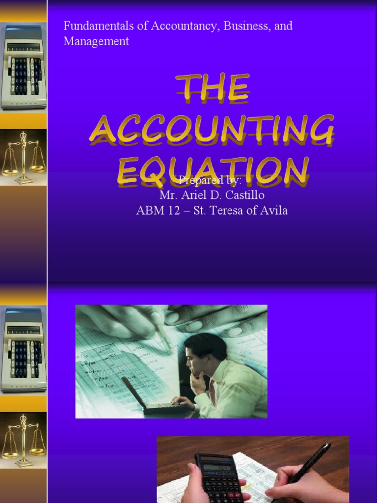 CHAPTER 5 The Accounting Equation | PDF | Equity (Finance) | Expense