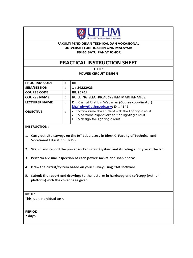 Labsheet Power | PDF