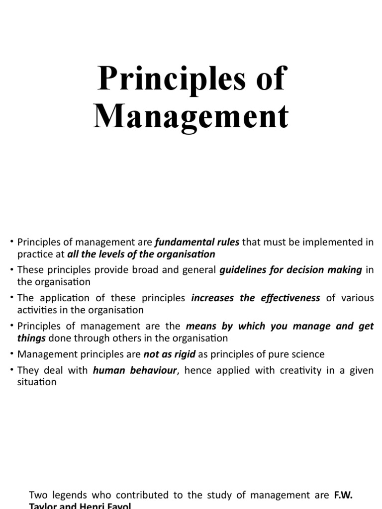 2 Principles of Management | PDF | Business | Economies
