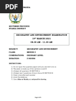 S3 Geography Notes Topic 2 Climate | PDF | Desert | Wound