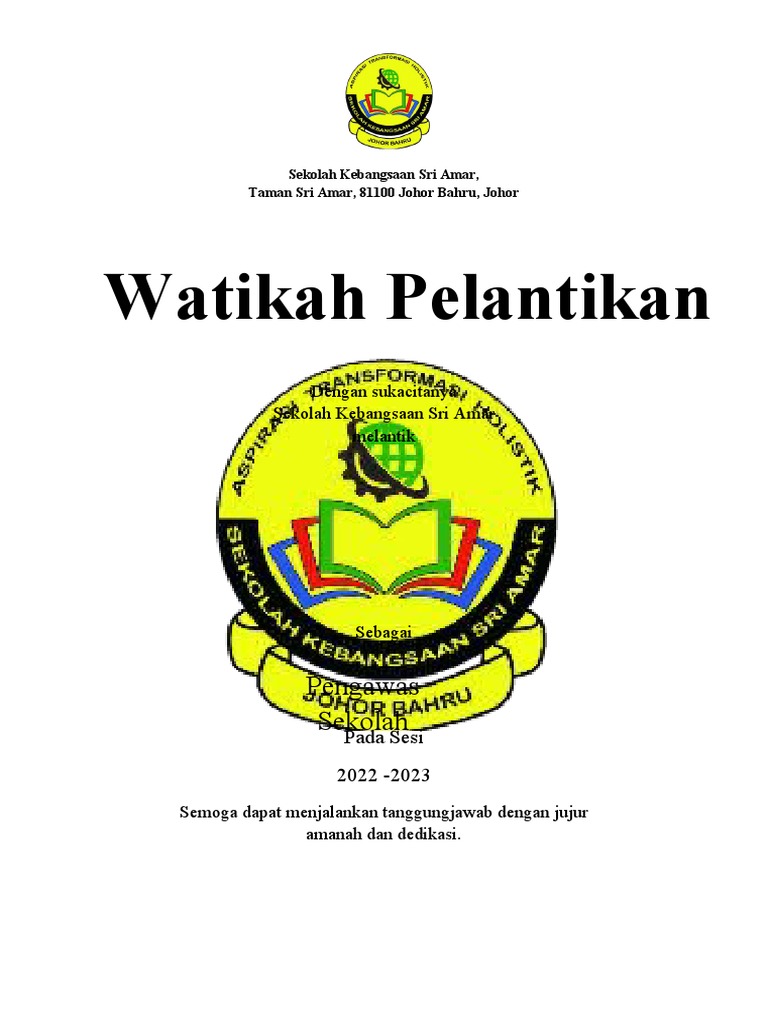 Sijil Pengawas SKSA 2022 | PDF