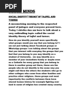 1978 (Índice) Tajfel Differentiation Between Social Groups | PDF ...
