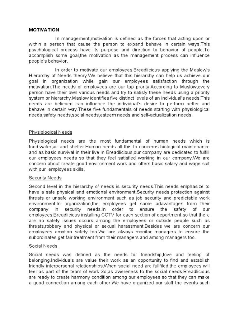 MGT162 Motivation | PDF | Motivational | Motivation