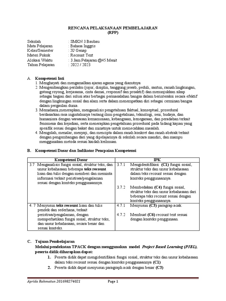 Aksi 2 AR Recount | PDF | Sains & Matematika