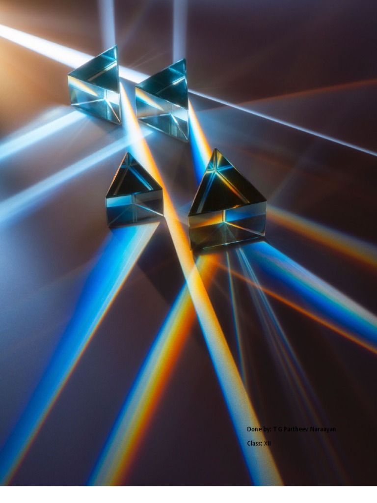 Physics | PDF | Prism | Refraction