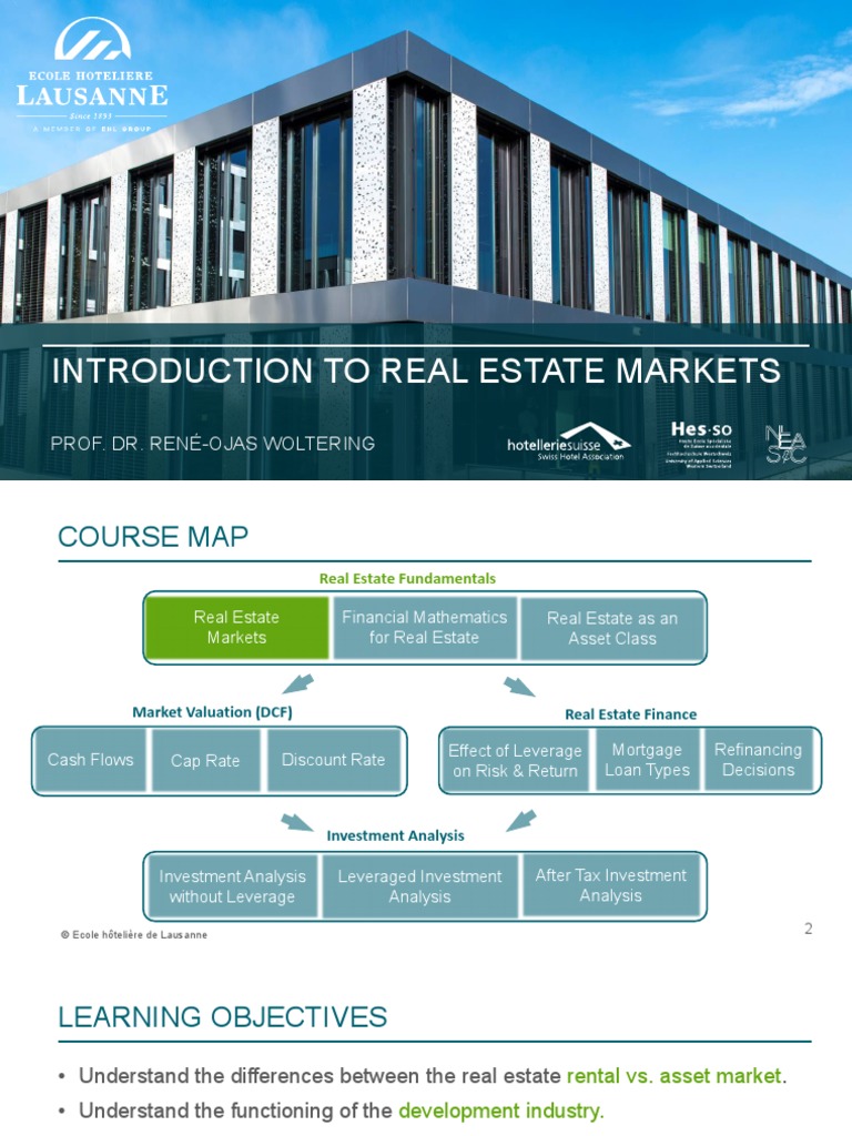 1.1 Introduction To Real Estate Markets - With Solutions | PDF ...