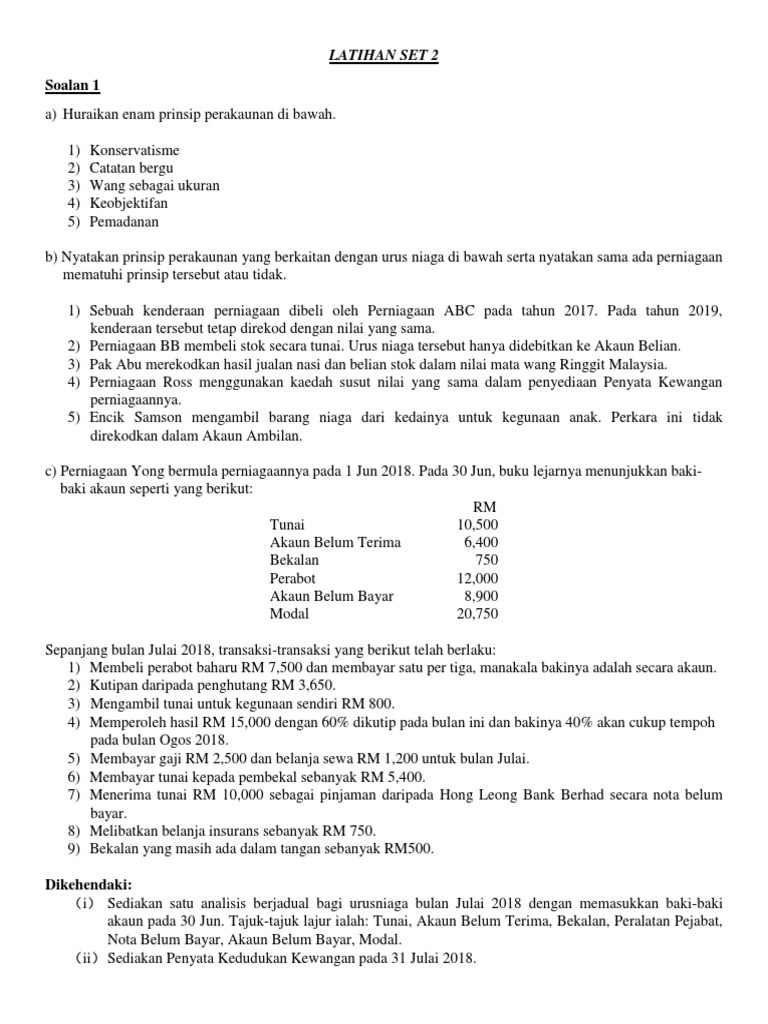 Latihan Set 2 | PDF