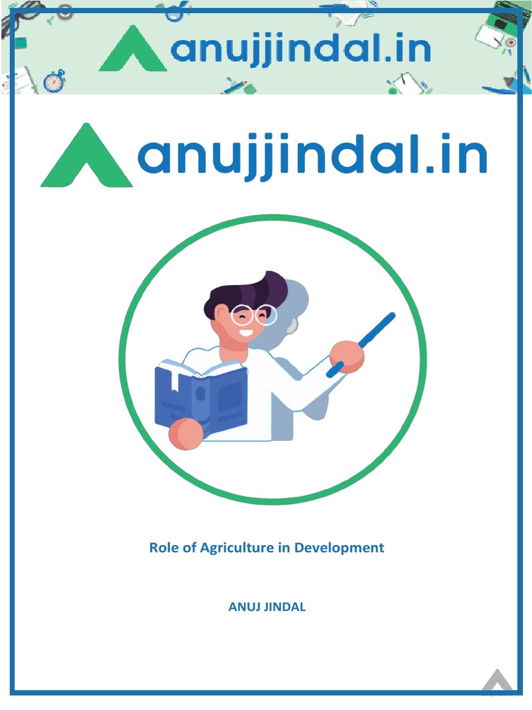 Role of Agriculture in Development | PDF | Agriculture | Sustainable ...