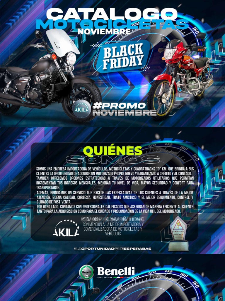 Catálogo Motos | PDF | Vehículo de motor | Motociclismo
