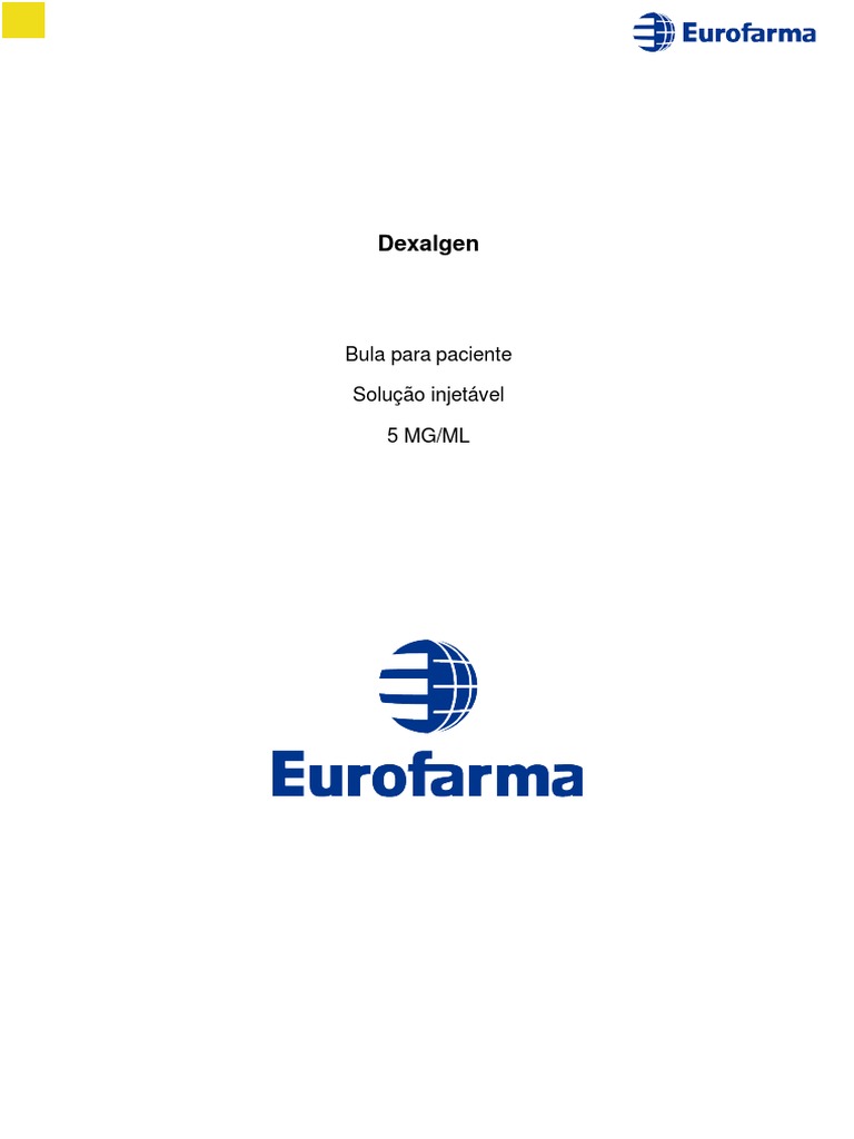 Bula Dexalgen | PDF | Gravidez | Inflamação