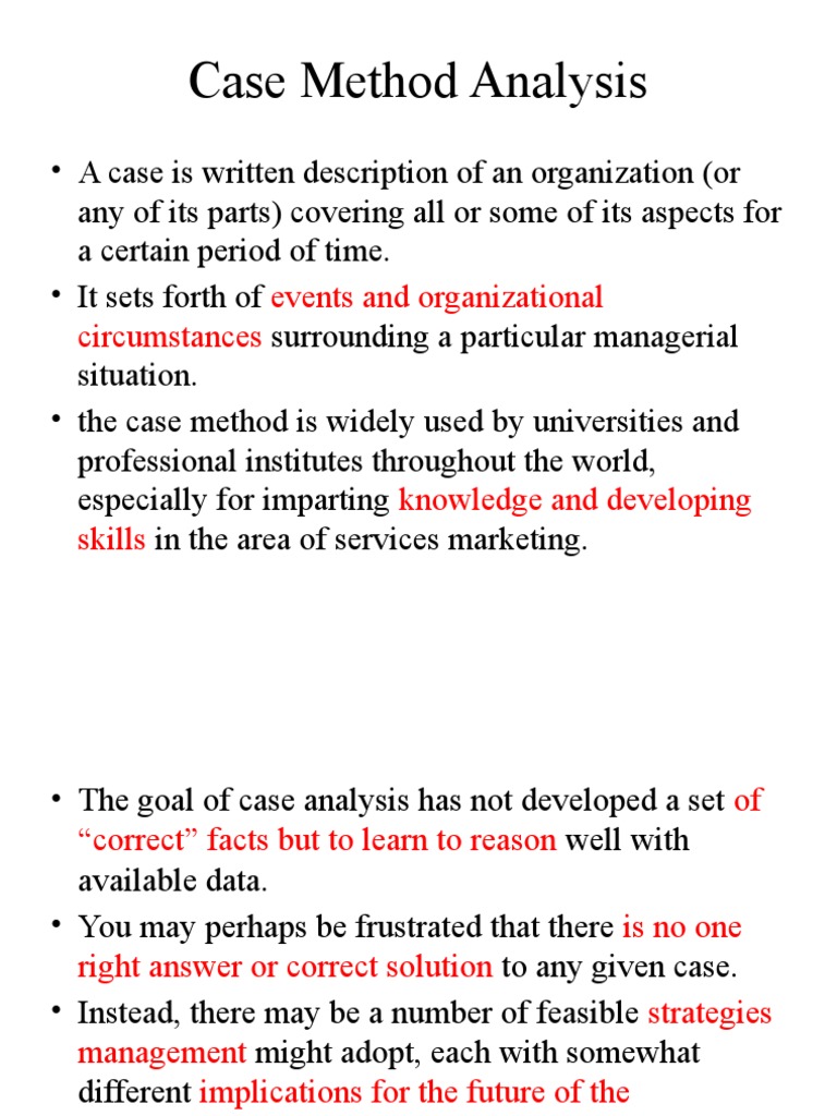 Case Studyy | PDF | Analysis | Decision Making