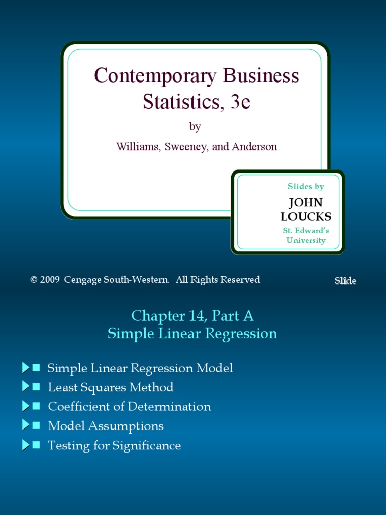 Simple Linear Aggression | PDF | Regression Analysis | Linear Regression