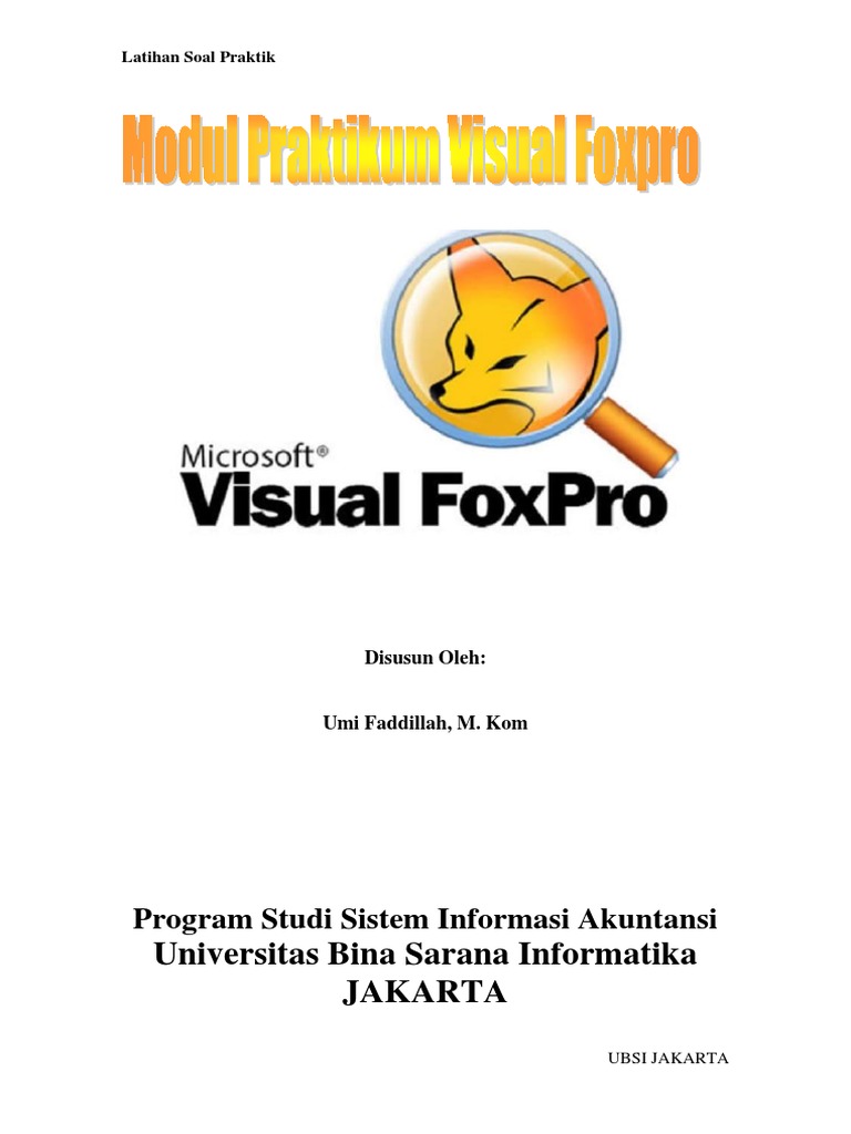 Modul Latihan Praktik Foxpro | PDF