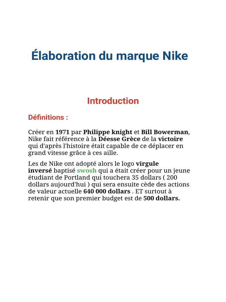 Nike | PDF | Nike | Chaussure