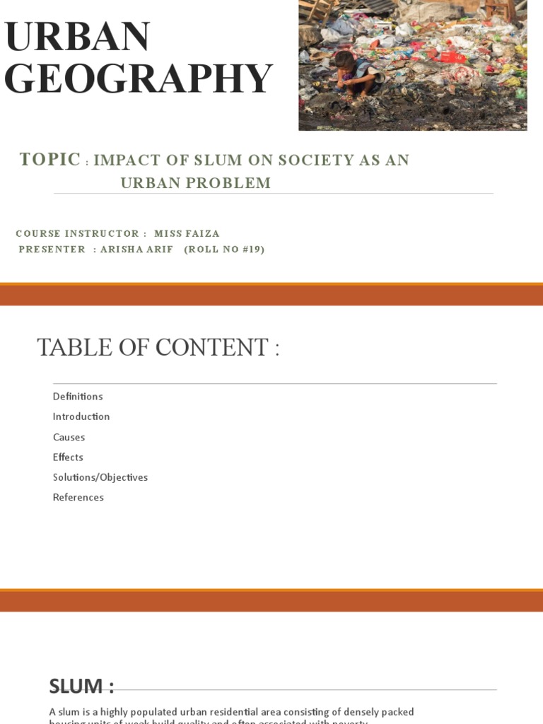 Urban Geography | PDF