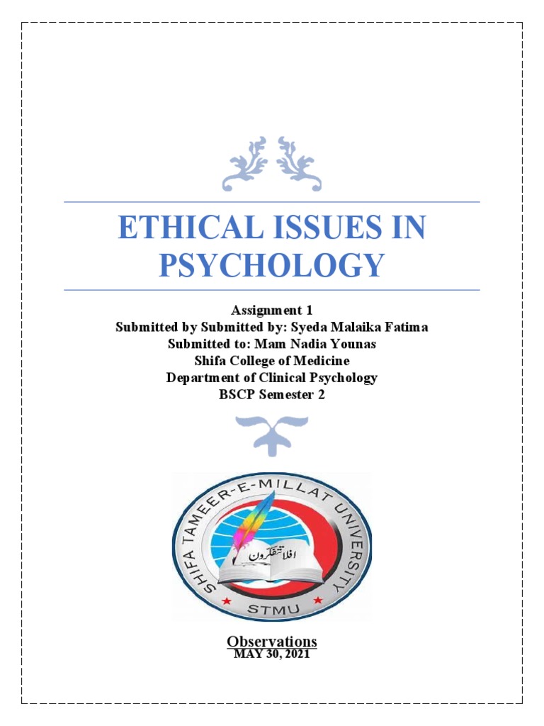 COVID-19 Ethical Breaches in Psychology | PDF | Negligence | Harassment