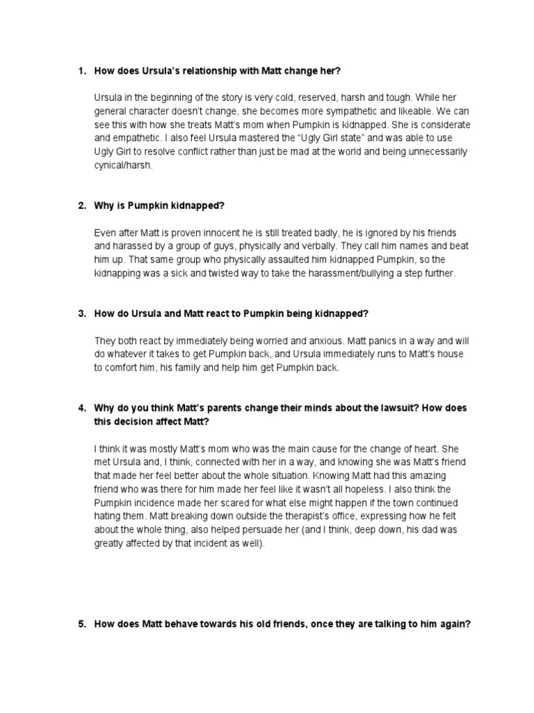 Big Mouth and Ugly Girl - Ch36-49 - Alexander Bergström | PDF