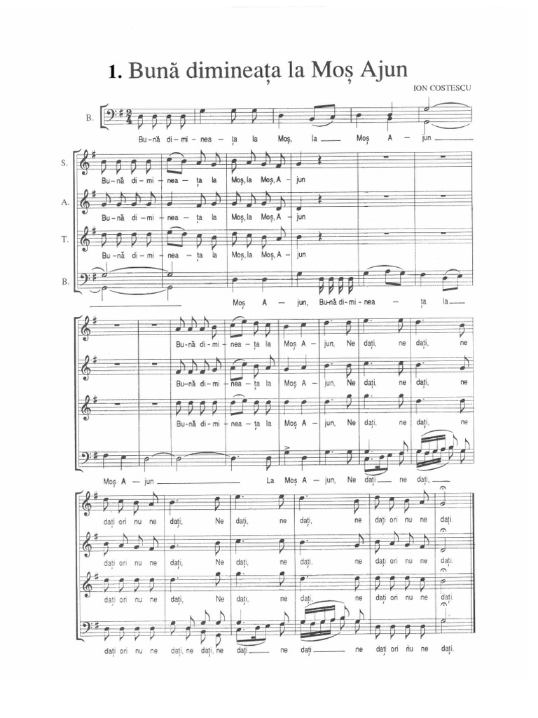 Buna Dimineata La Mos Ajun | PDF