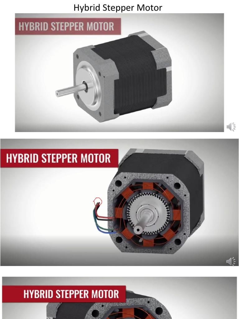 Understanding Hybrid Stepper Motors | PDF