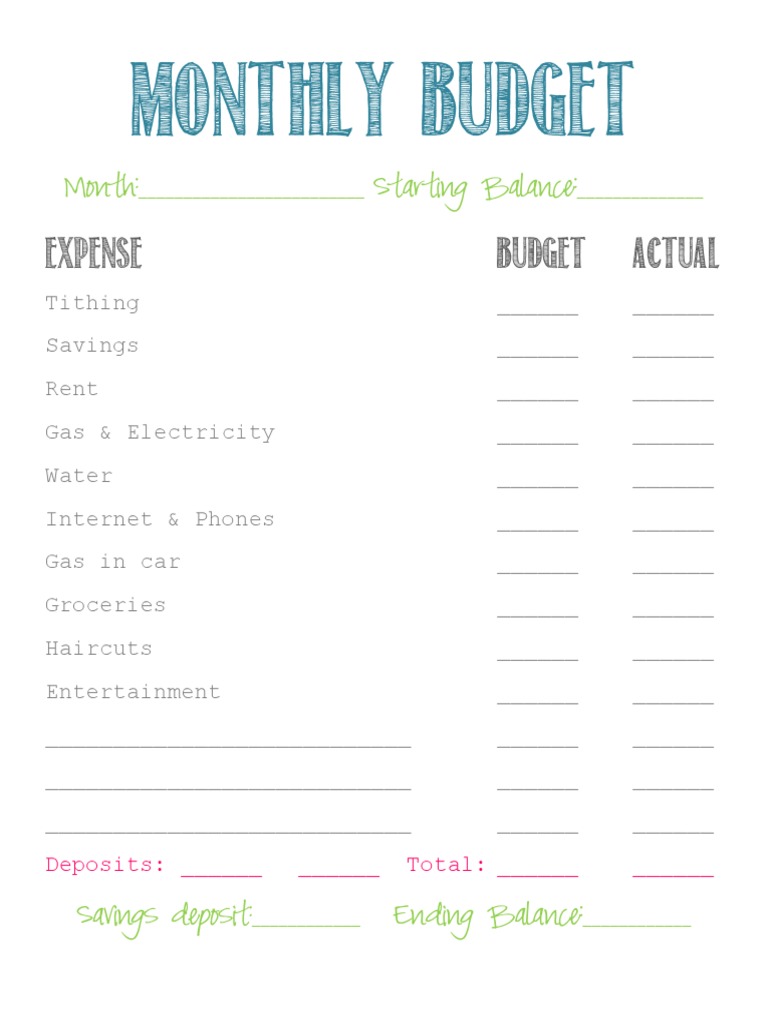 Plantilla Kakebo PDF | PDF | Finance & Money Management