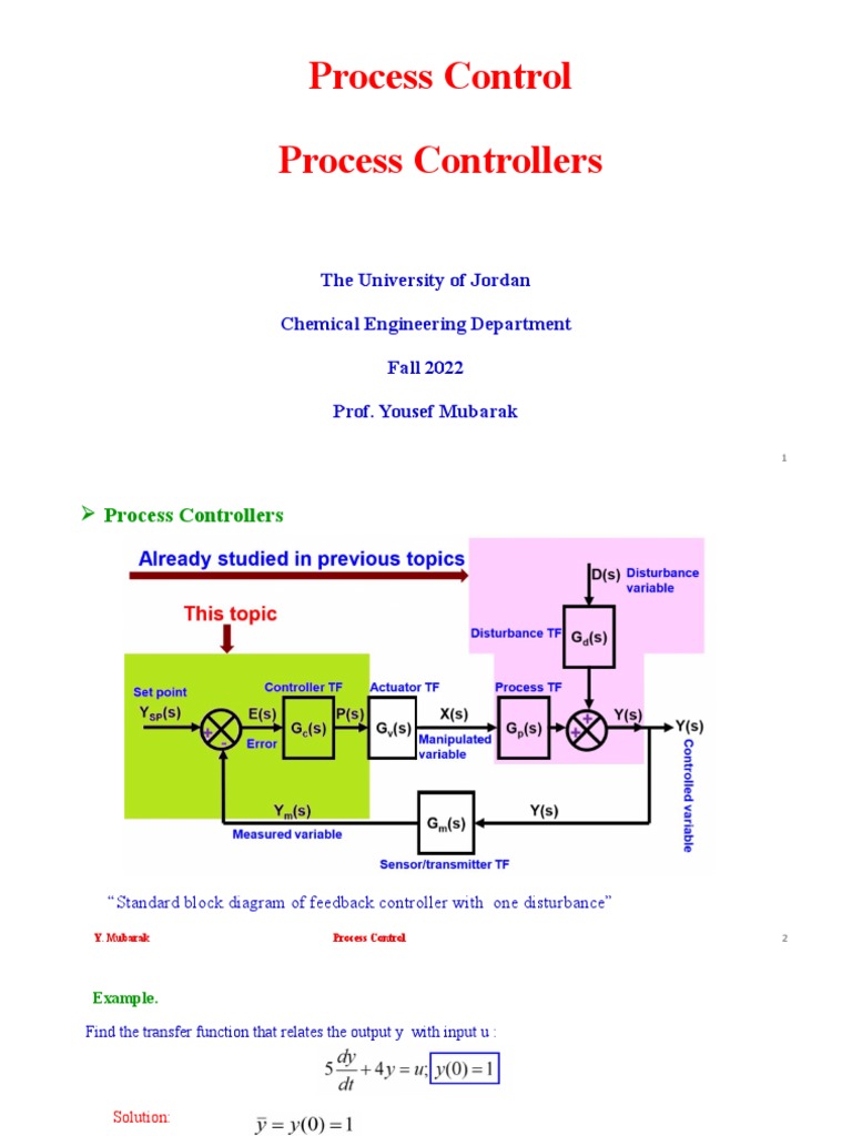 Process Control - Chapter 7JU | PDF | Control Theory | Process Control